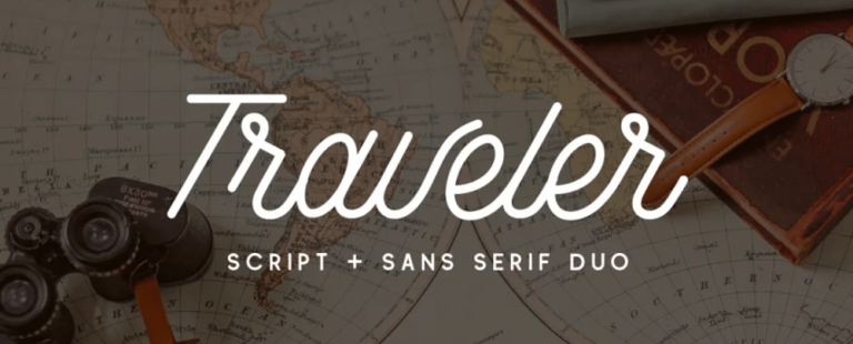 27 Travel Fonts That Perfectly Capture the Spirit of Adventure
