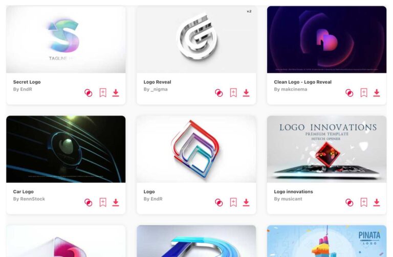 10 Best Logo Reveal & Animation Templates (After Effects)
