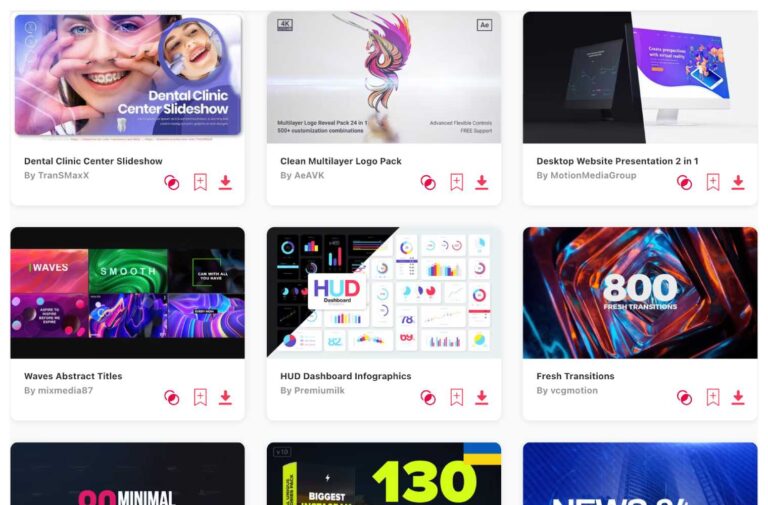 10 Amazing After Effects Templates (My Top Selection)