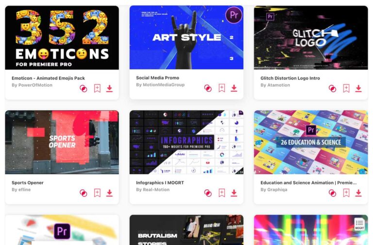 10 Best Premiere Pro Templates (My Favorites)