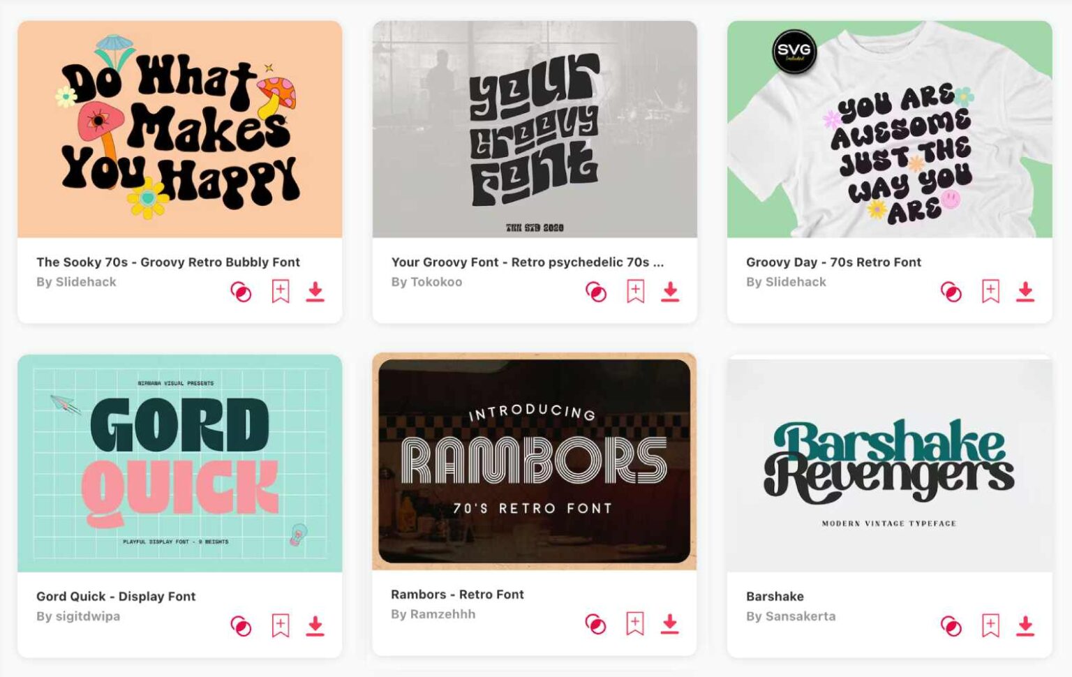 70s Canva Fonts With the Free Spirit of Flower Children