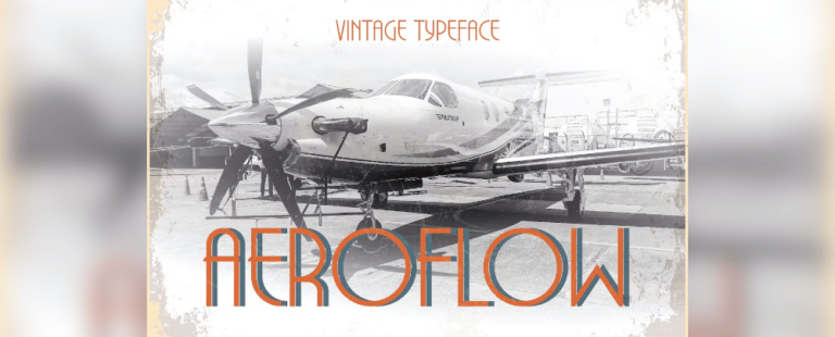 Explore Top 25 Aviation Fonts Inspired by the World of Flying