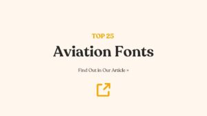 Explore Top 25 Aviation Fonts Inspired by the World of Flying