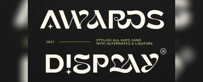 27 Must-have Fonts for Awards Ceremonies