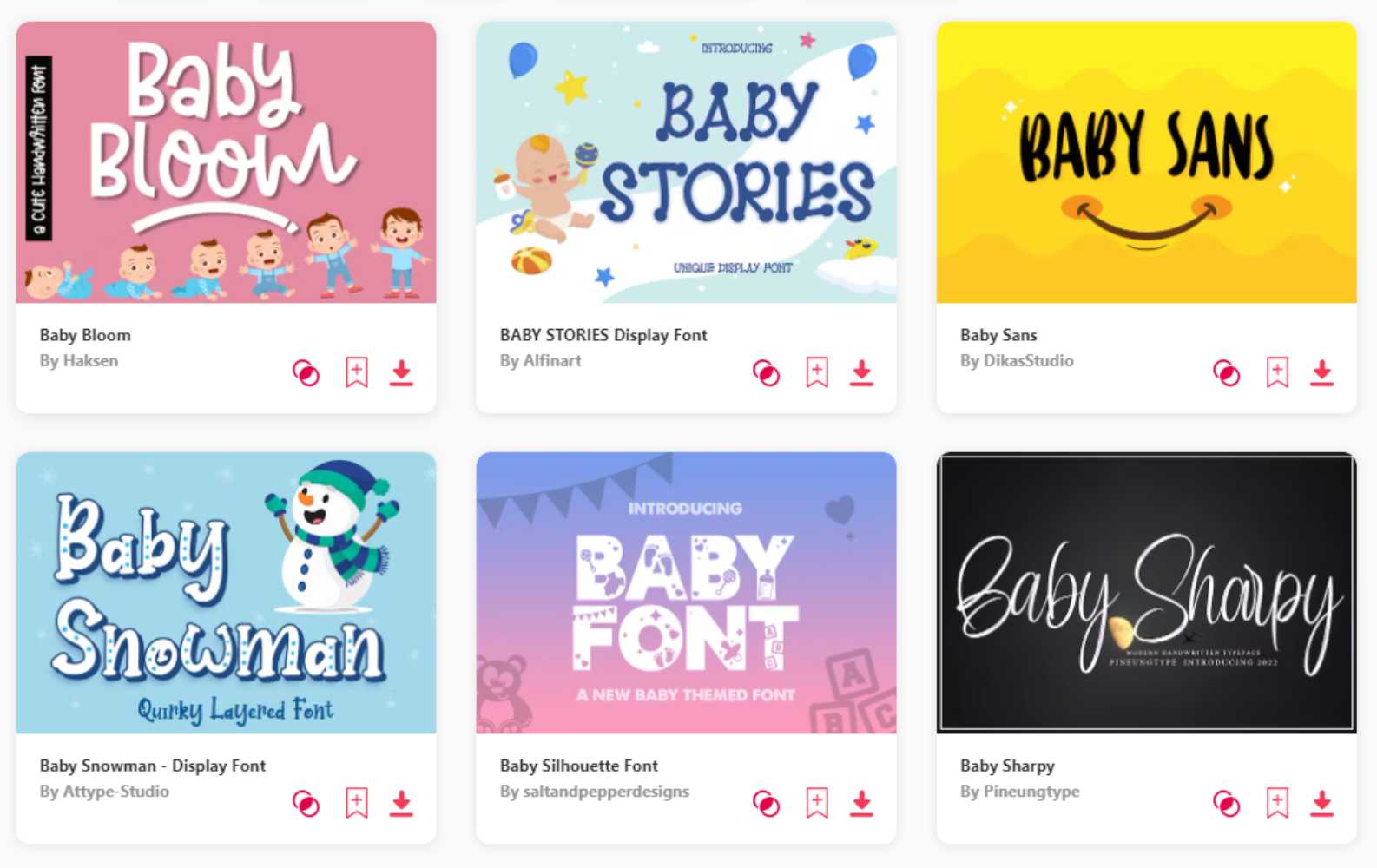 27 Baby Fonts to Elevate Your Baby-themed Design Game