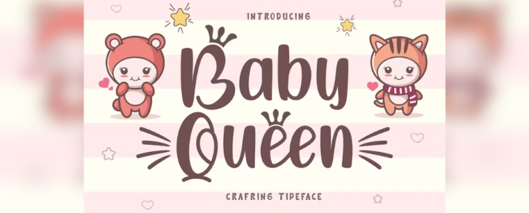 27 Baby Fonts to Elevate Your Baby-themed Design Game