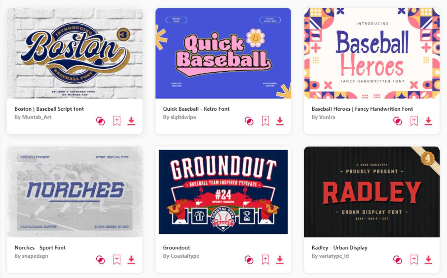 23 Iconic Baseball Fonts Every Fan Should Know