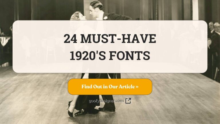 24 1920s Fonts That Evoke the Glamour of the Roaring Twenties
