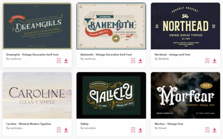 24 1920s Fonts That Evoke the Glamour of the Roaring Twenties