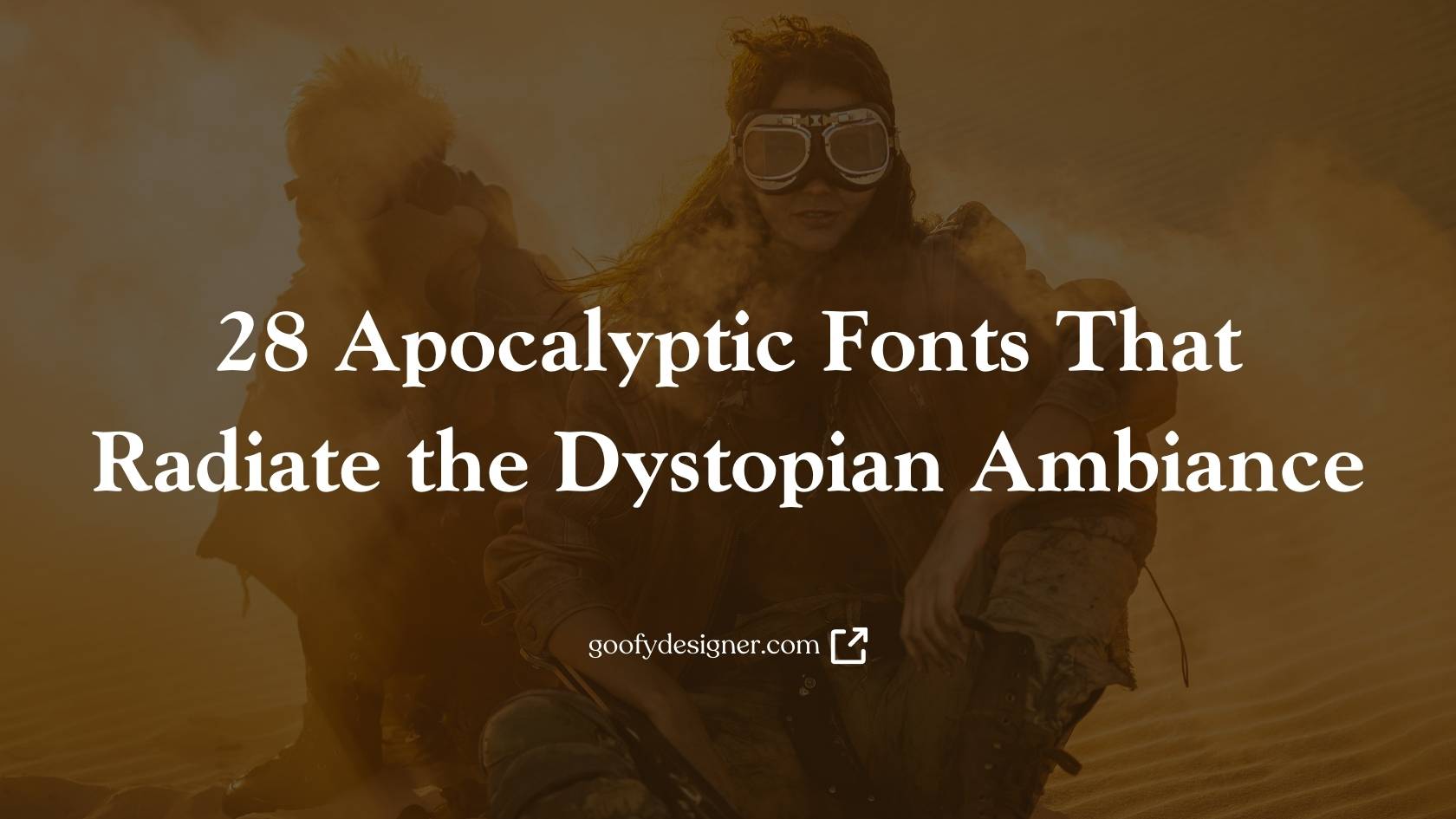 28 Apocalyptic Fonts That Radiate the Dystopian Ambiance