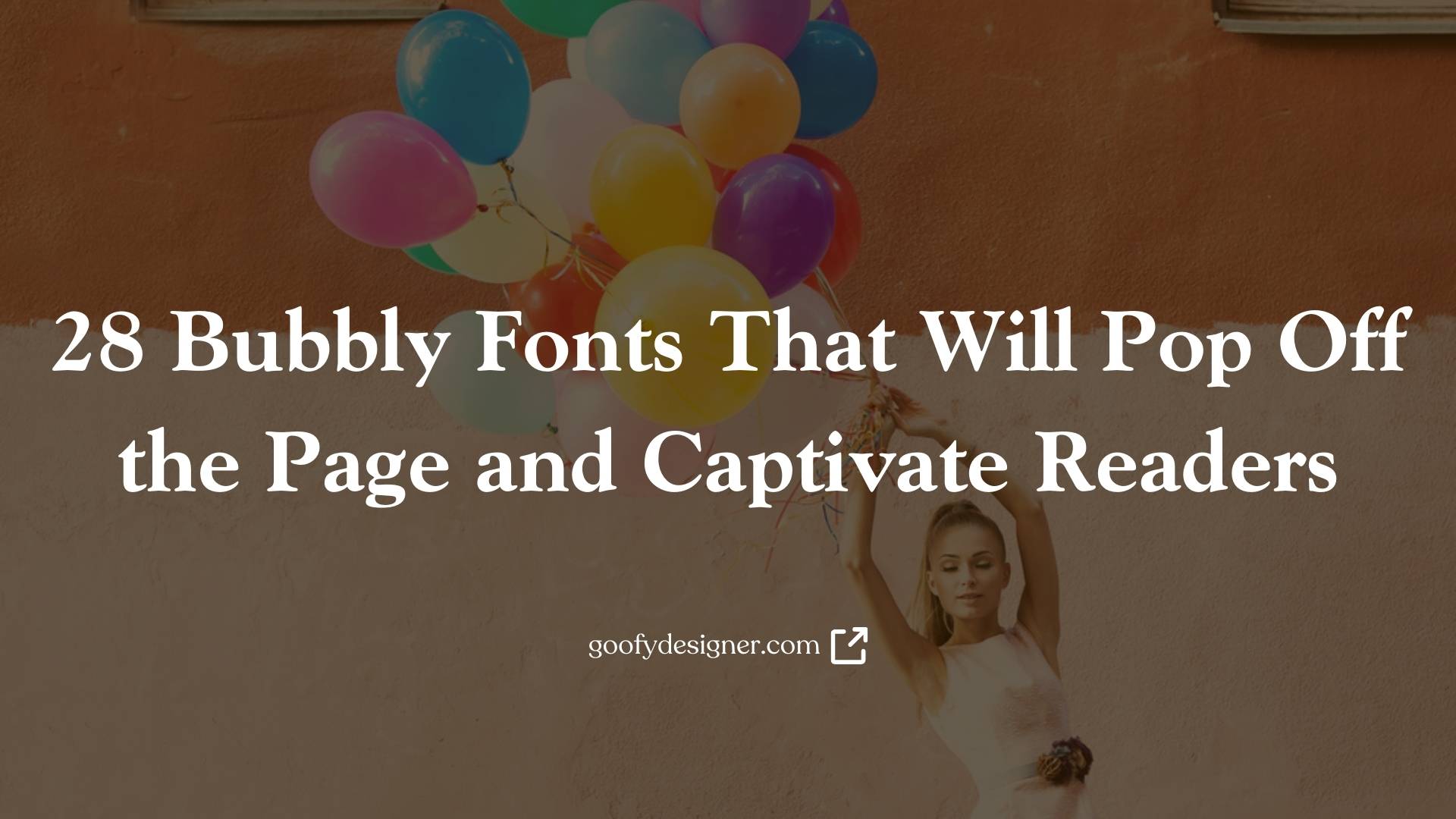 28 Bubbly Fonts That Will Bubble Up Your Creativity