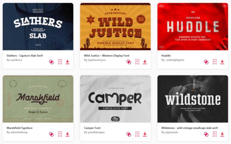 26 Camping Fonts That Resonate With Every Outdoor Enthusiast