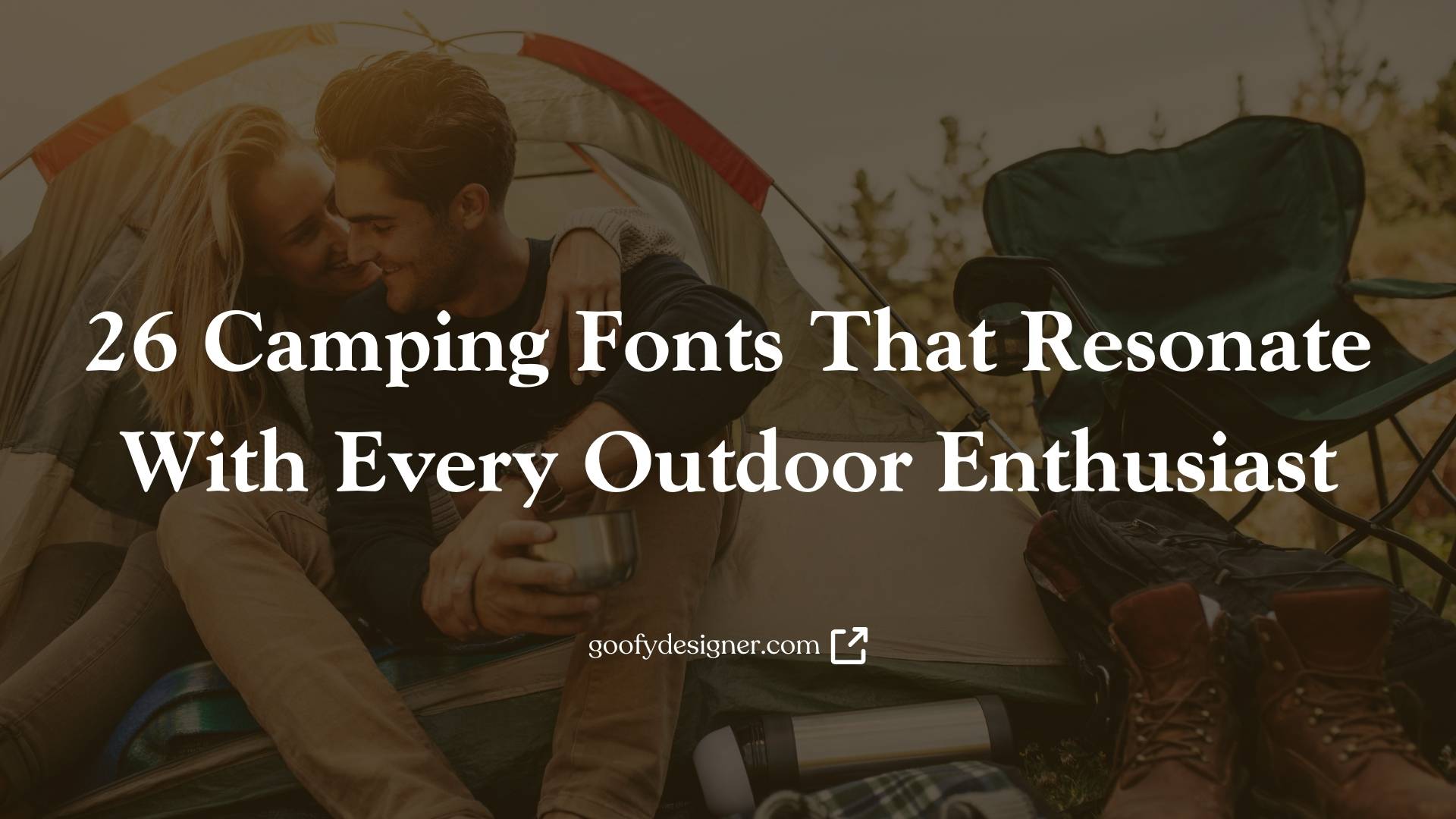 26 Camping Fonts That Resonate With Every Outdoor Enthusiast