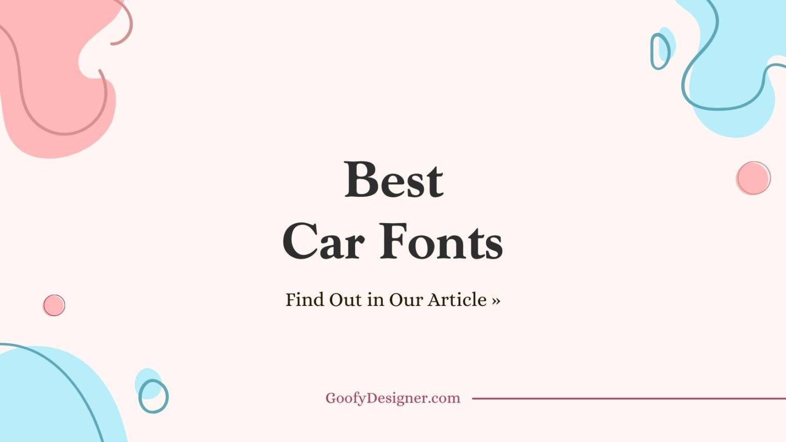 23 Car Fonts That Capture the Essence of Speed and Luxury