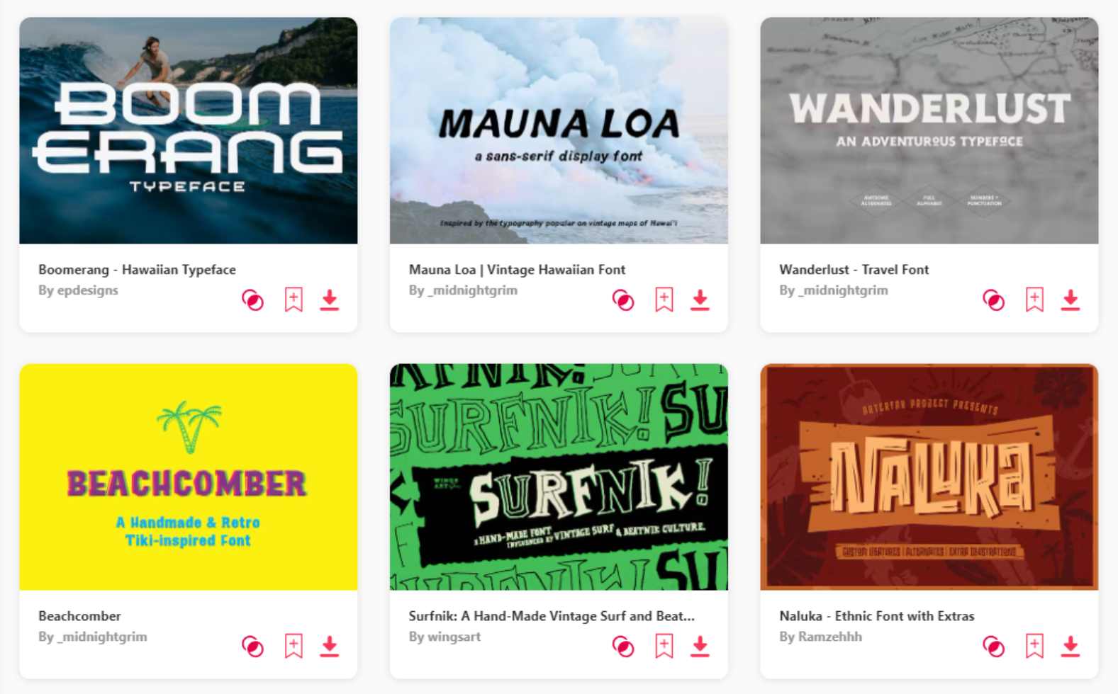 25 Hawaiian Fonts Capturing This Sunny Island's Unique Charm