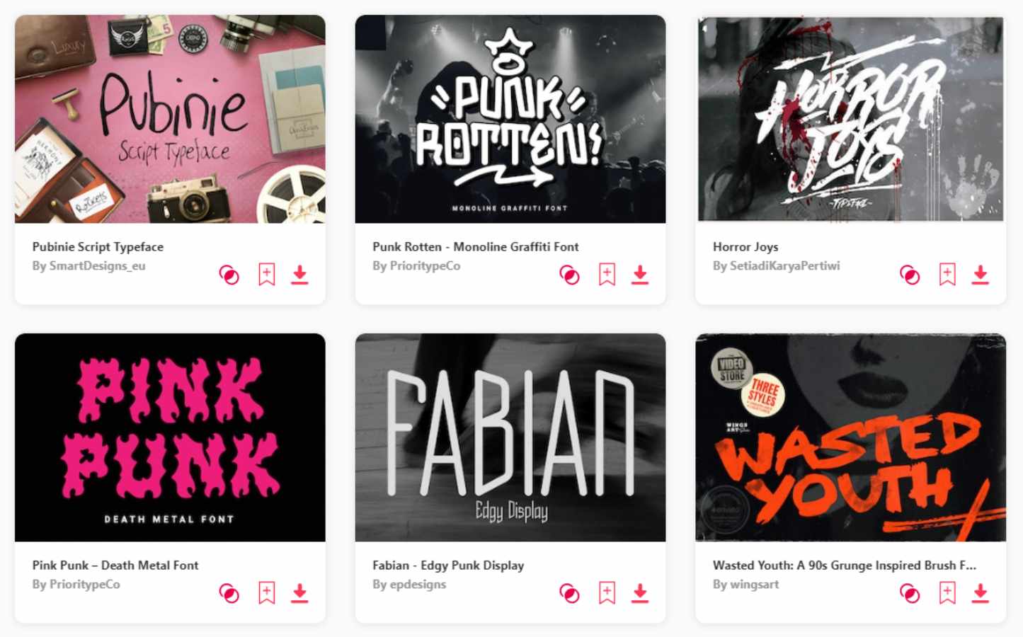 27 Punk Fonts That Bring a Rebel Edge to Your Merchandise