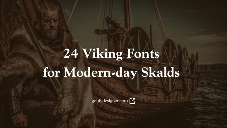 24 Viking Fonts for Modern-day Skalds