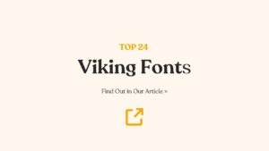 24 Viking Fonts for Modern-day Skalds