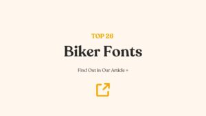 26 Biker Fonts That Will Shift Your Designs into High Gear