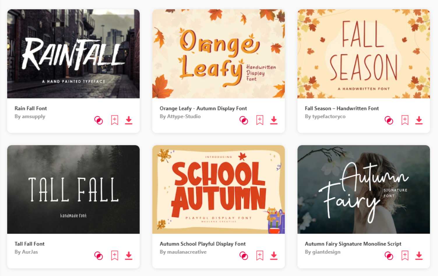 Fall in Love With These 26 Fall Fonts (Autumn)