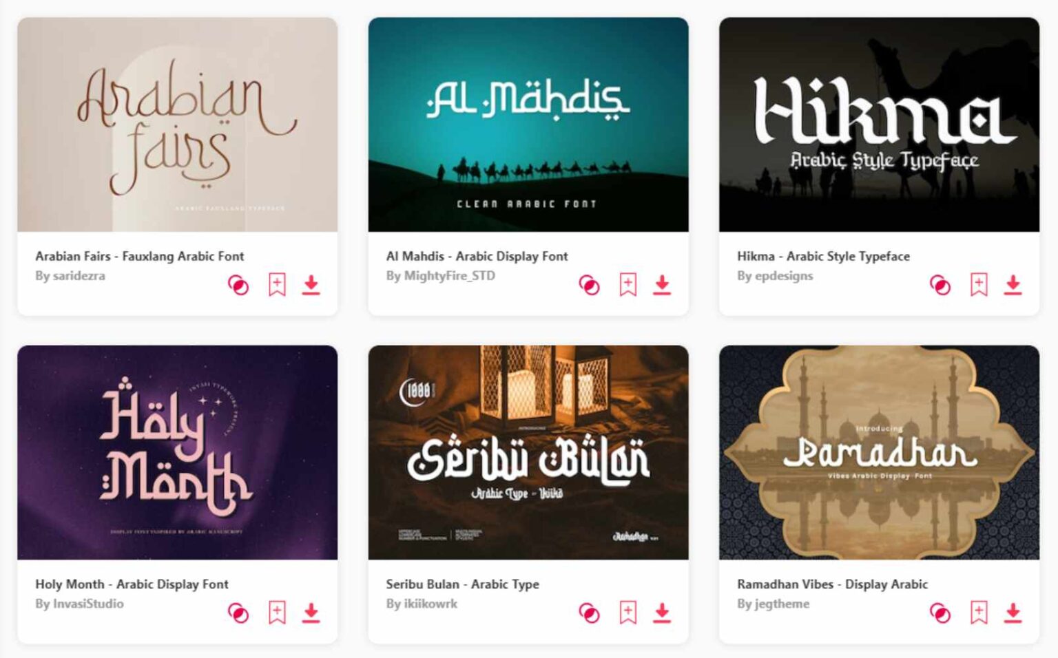 26 Fancy Arabic Fonts That Give Your Content a Luxurious Feel