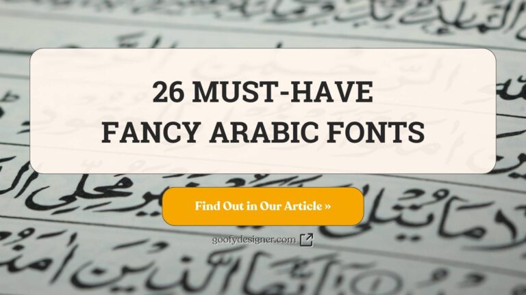 26 Fancy Arabic Fonts That Give Your Content a Luxurious Feel
