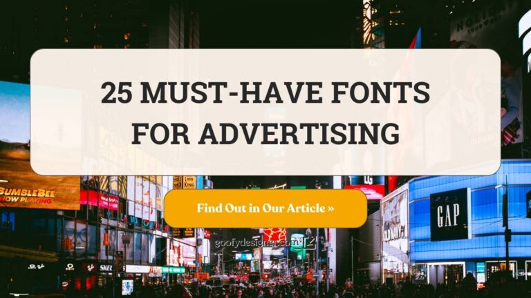 25 Eye-catching Fonts for Advertising That Boost Brand Visibility