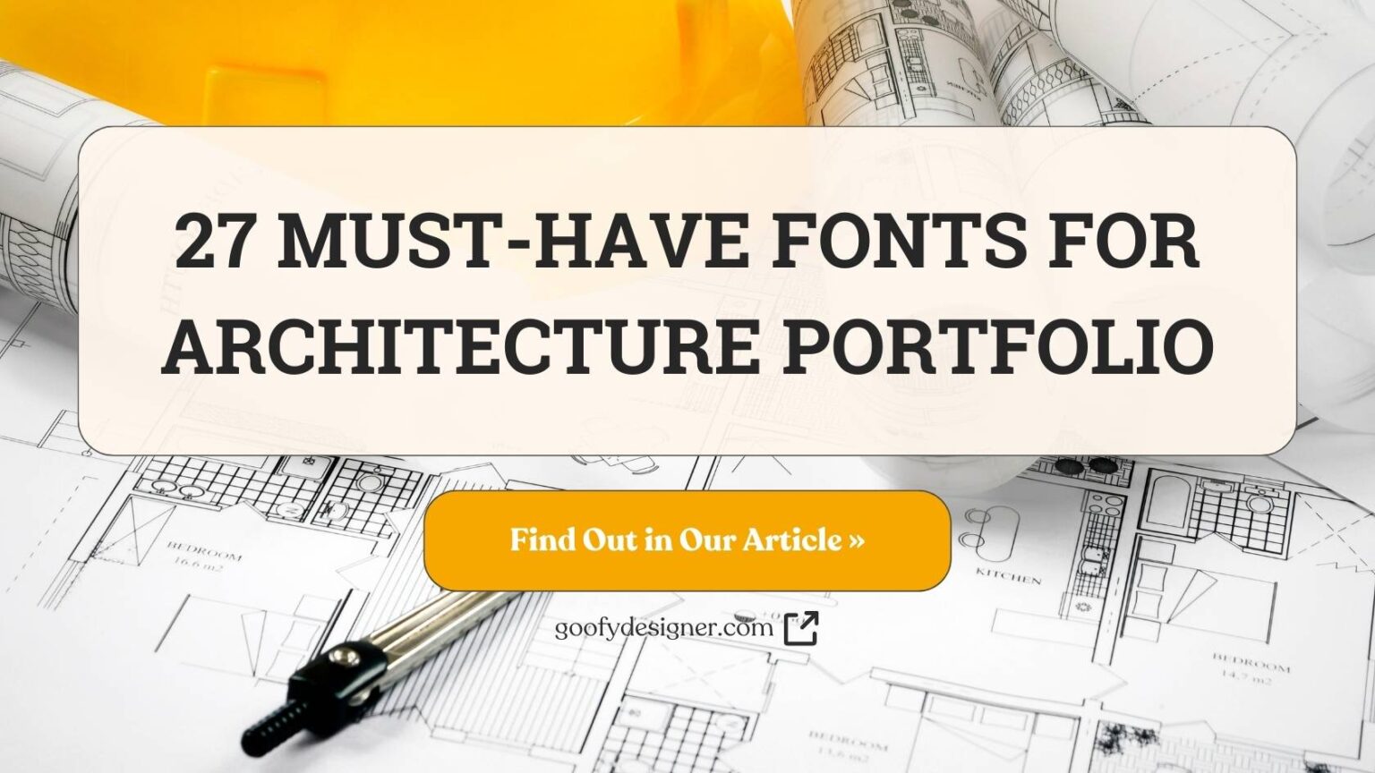 27 Fonts for Architecture Portfolio That Complement Your Vision