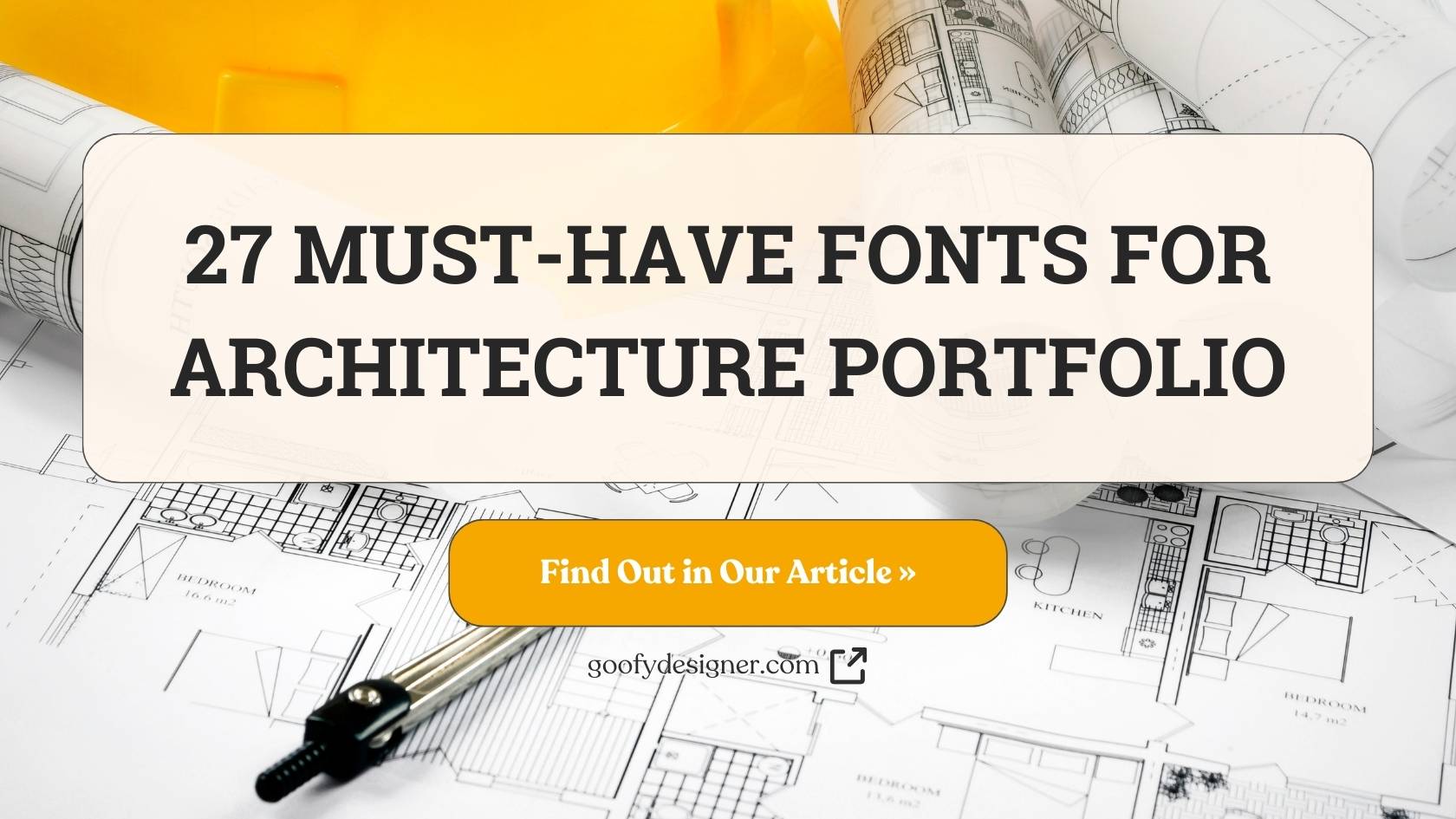 27 Fonts for Architecture Portfolio That Complement Your Vision