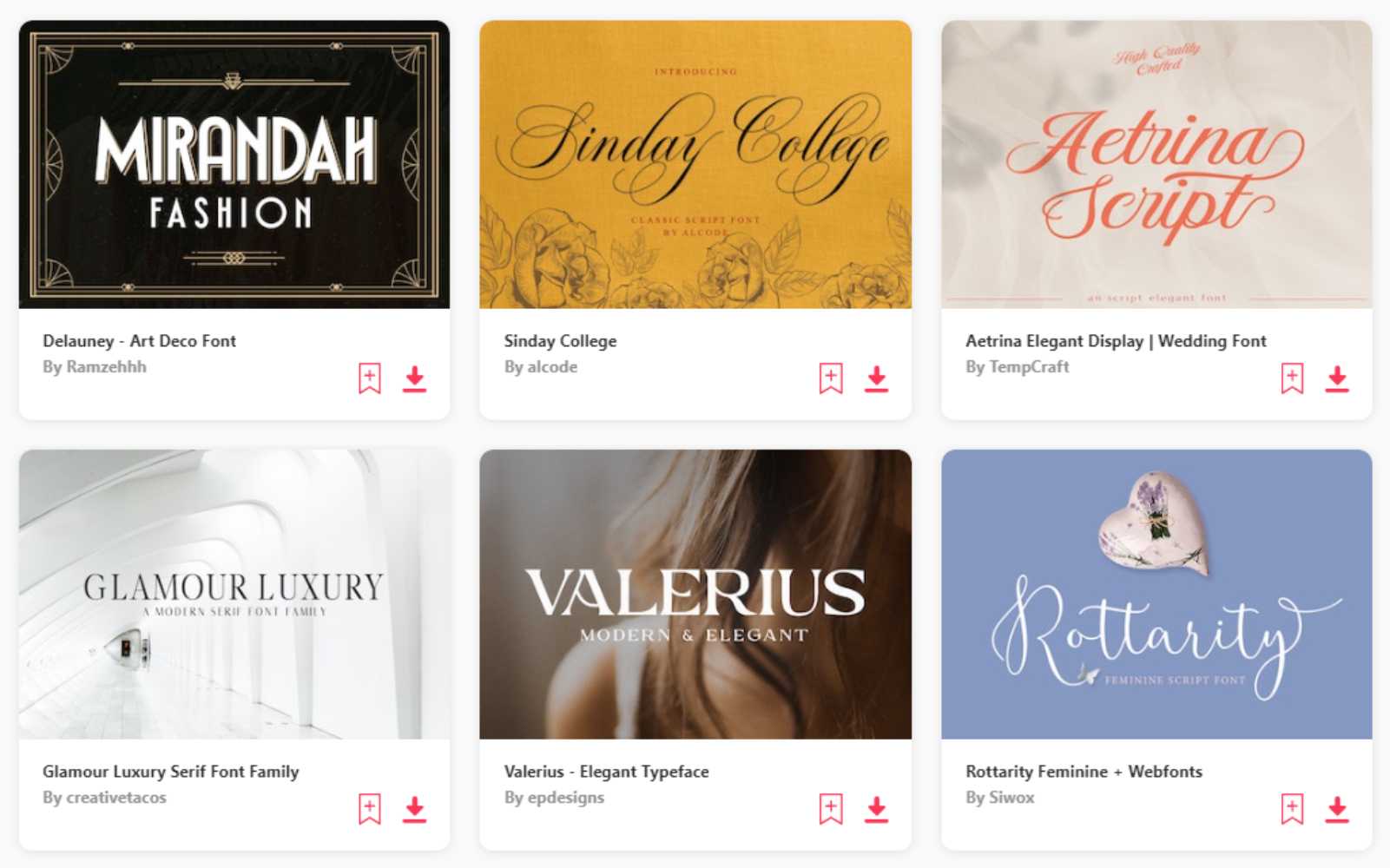 27 Must-have Fonts for Awards Ceremonies