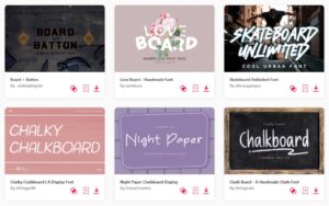 24 Dynamic Fonts for Bulletin Boards That Will Truly Stand Out