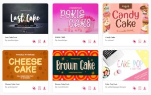 23 Fonts for Cake Toppers Making Every Celebration Memorable