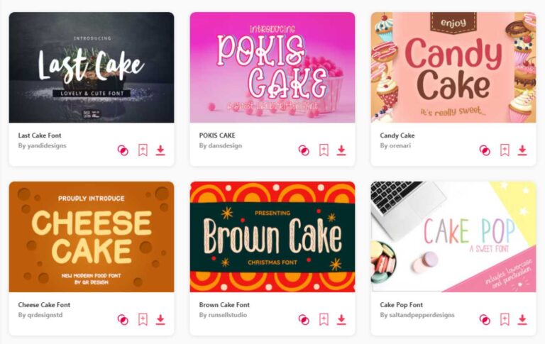 23 Fonts for Cake Toppers Making Every Celebration Memorable