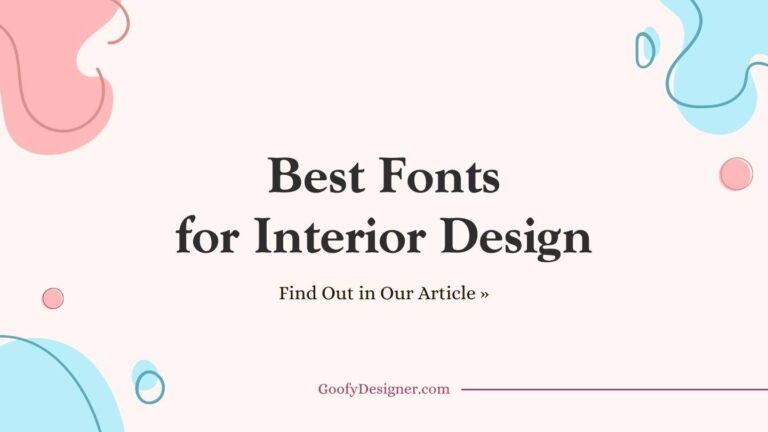 23 Fonts for Interior Design That Inspire Creativity in Every Room
