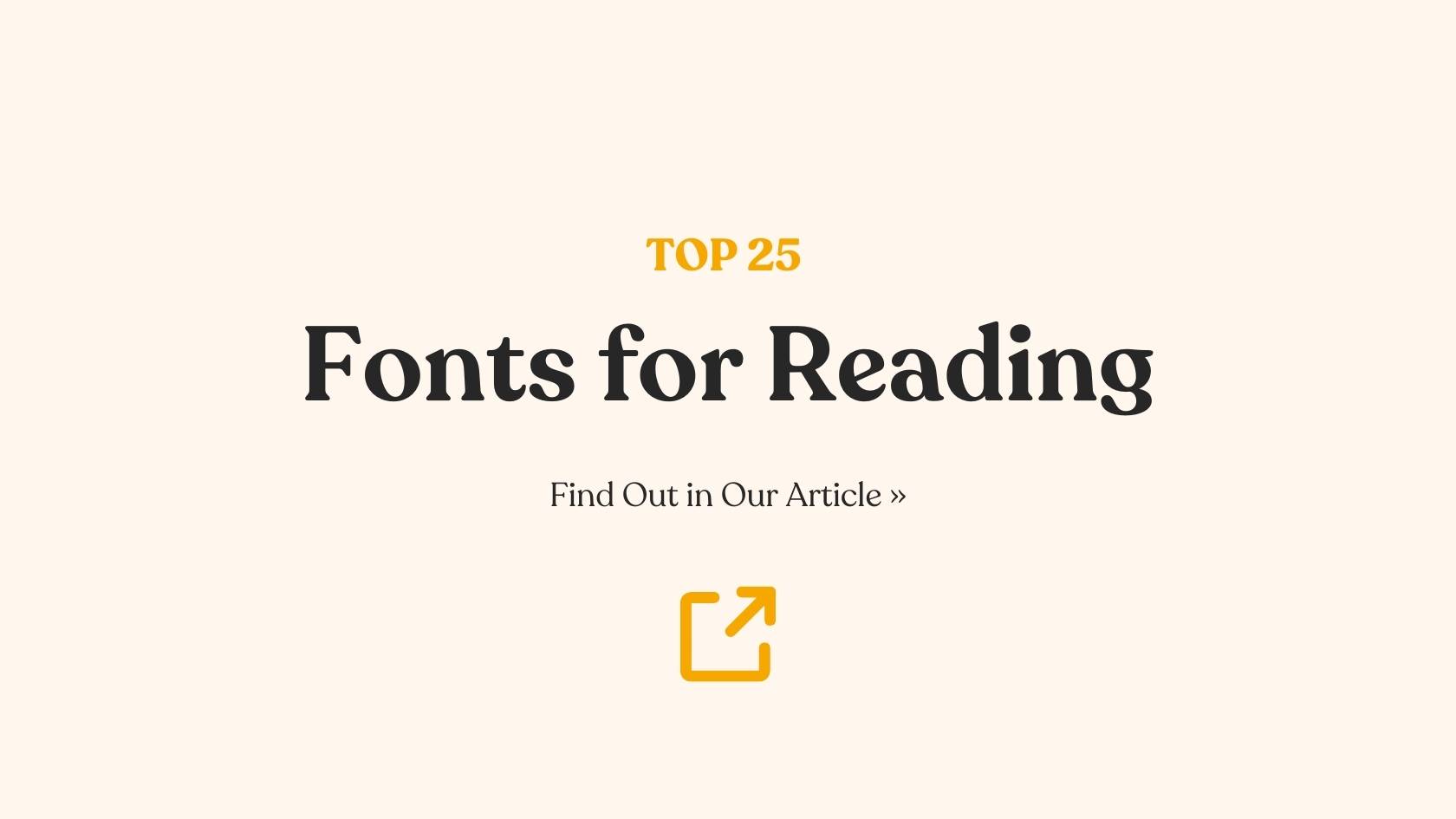 25 Fonts for Reading That Transform Experiences From Books