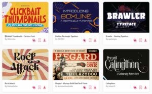 26 Fonts for Thumbnails That Instantly Grab Viewers' Attention