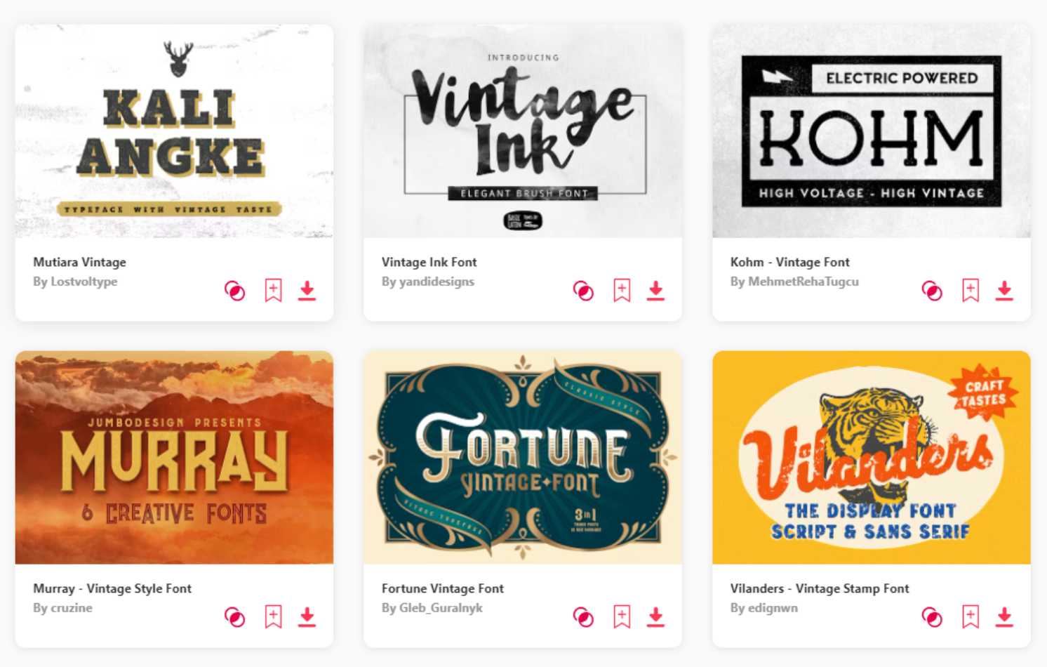 27 Fonts for Vintage T-shirts Reviving Classic Design