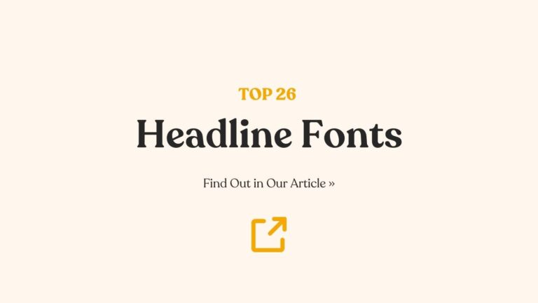 26 Headline Fonts That Demand Attention