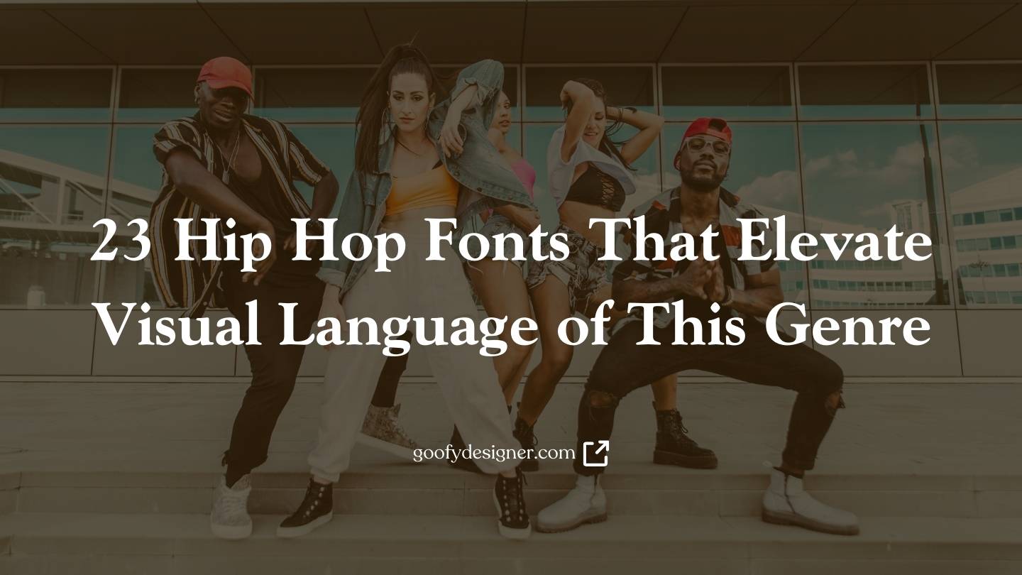 23 Hip Hop Fonts That Elevate Visual Language of This Genre