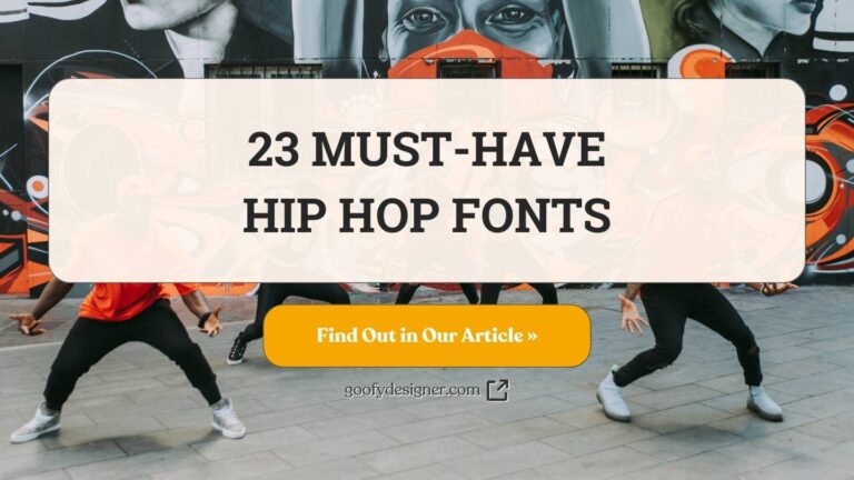 23 Hip Hop Fonts That Elevate Visual Language of This Genre