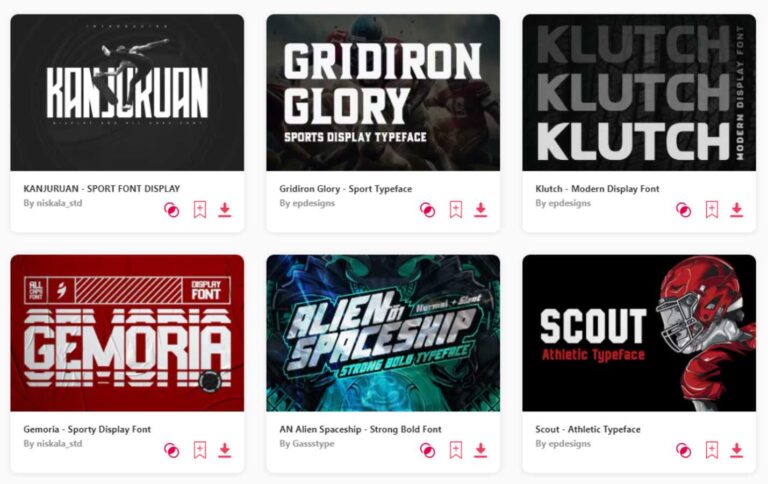 23 Hockey Fonts That Capture the Spirit of the Game