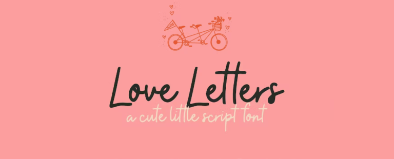 26 Romantic Font for Love Letter Tips That Melt Every Heart