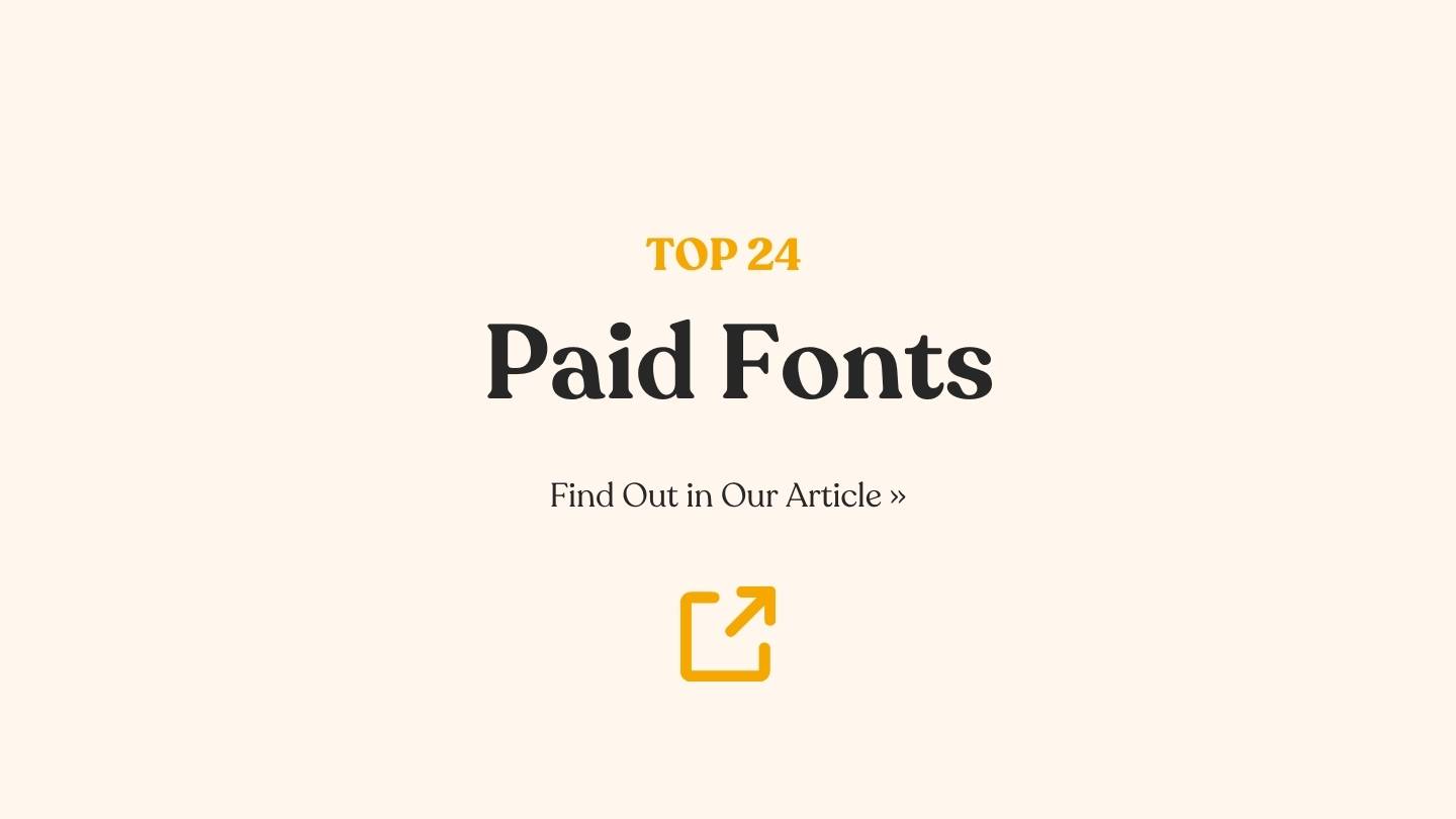 The 24 Paid Fonts Taking the Design World by Storm