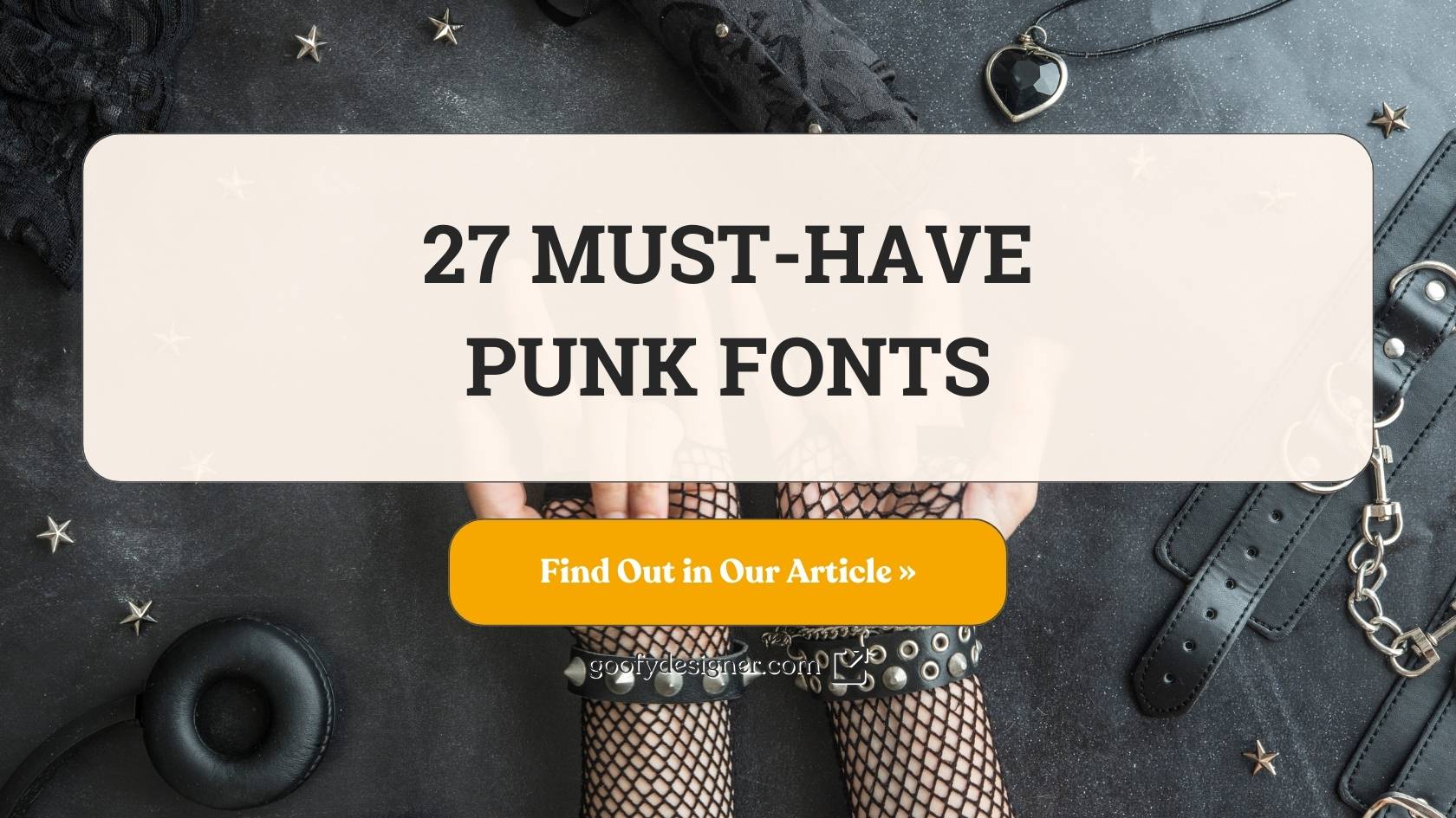 27 Punk Fonts That Bring a Rebel Edge to Your Merchandise
