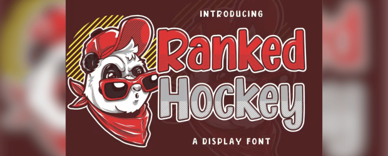 23 Hockey Fonts That Capture the Spirit of the Game