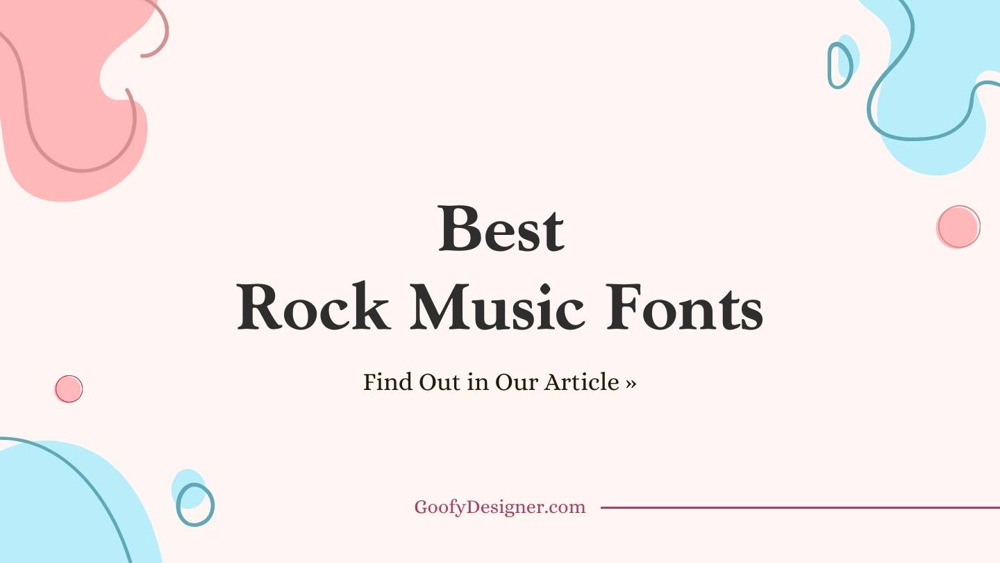 25 Rock Fonts That Hit the Right Note in Design