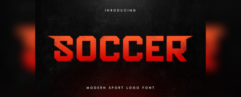 24 Soccer Jersey Fonts That Changed the Game
