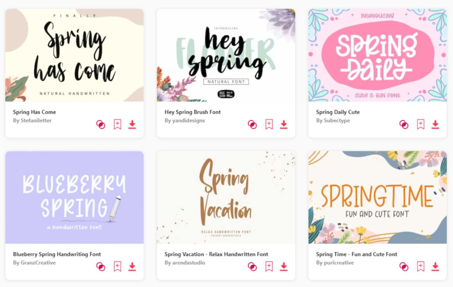 Celebrating the Season of Renewal With 24 Fresh Spring Fonts