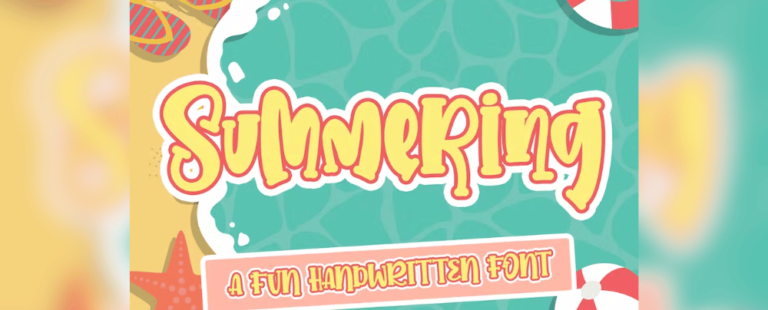 23 Summer Fonts That Perfectly Embody the Spirit of the Season