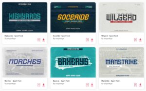 23 Tennis Fonts That Will Be a Grand Slam in Typography